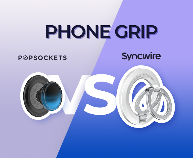 Pop socket VS Telefon griff: Was ist der Unterschied